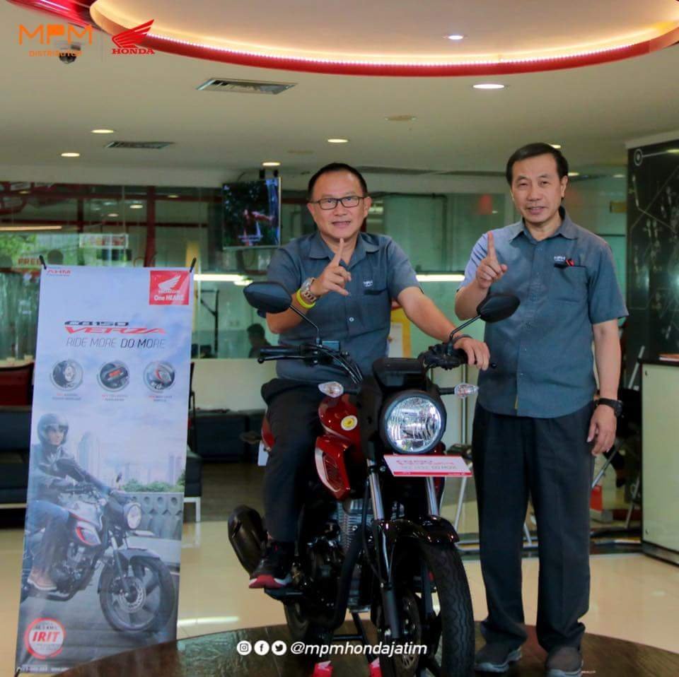 Resmi launching Jawa Timur, All New CB150 Verza | sekedar coretan