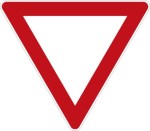 Arti marka segitiga terbalik, pahami supaya aman di jalan | sekedar coretan