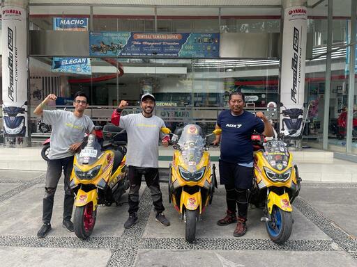 Ajibb, NMAX touring nyampe Timor Leste nih | sekedar coretan